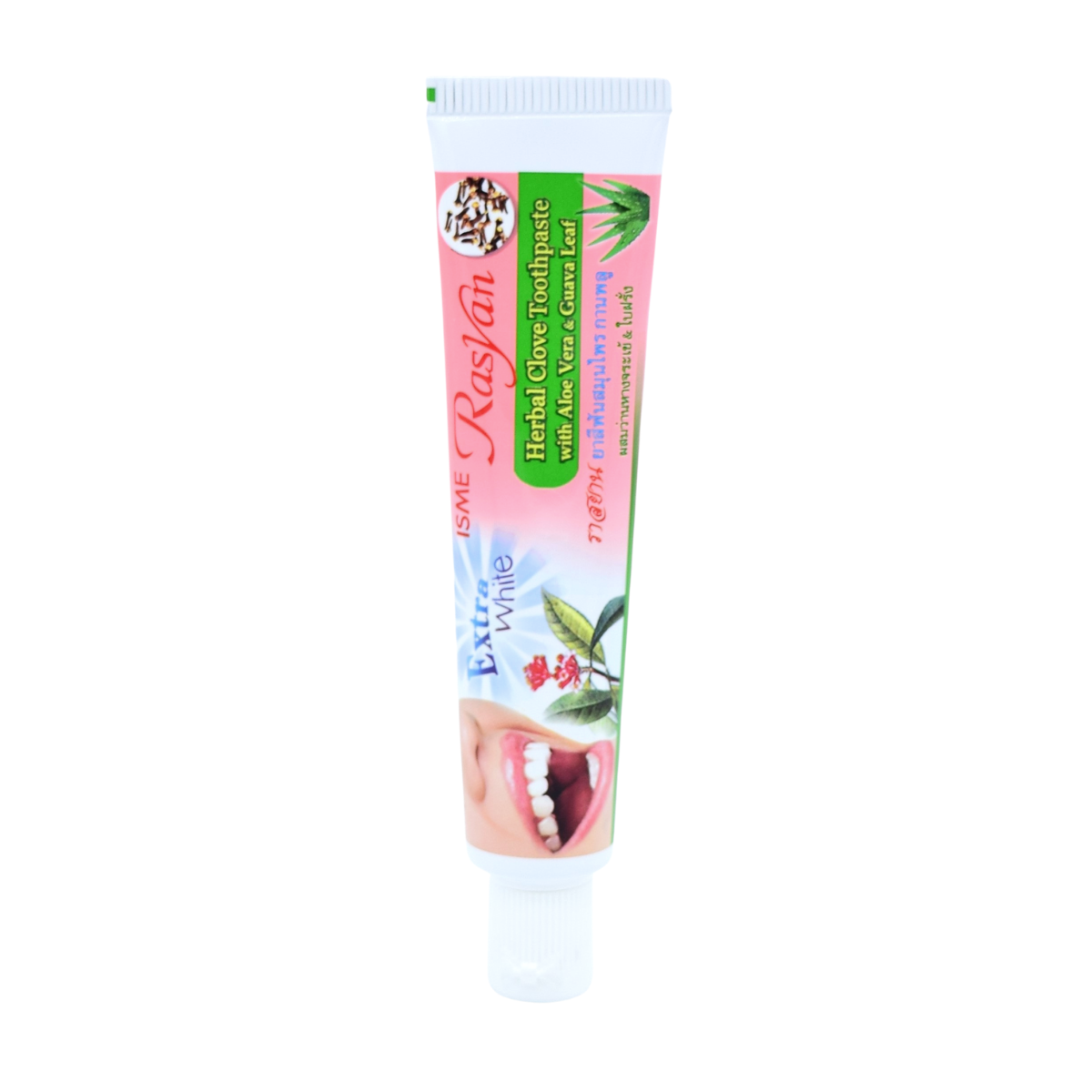 RASYAN Herbal Clove Toothpaste With Aloe Vera & Guava Leaf (30g.) - isme