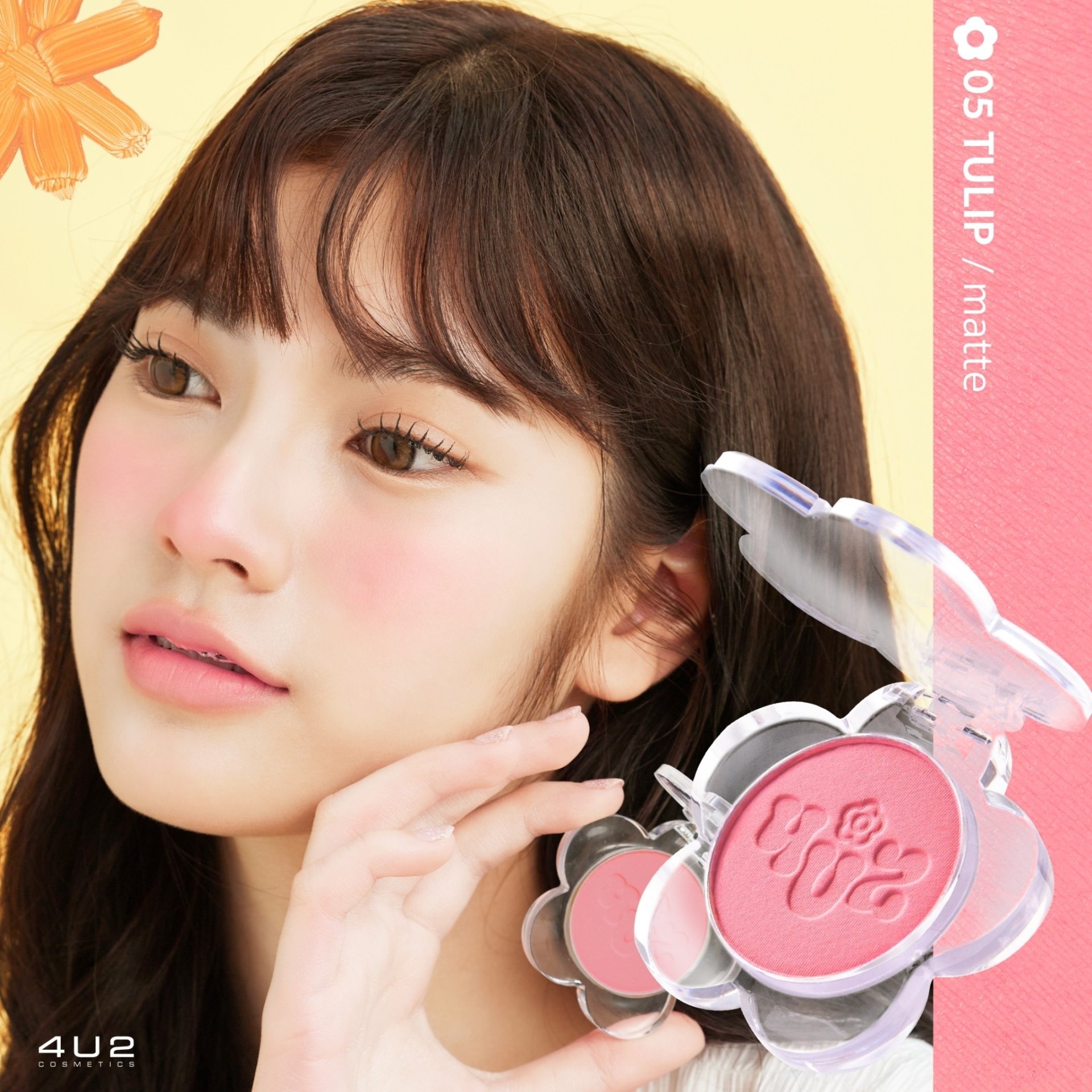 4U2 FLOWER BLUSH - 4u2thailand