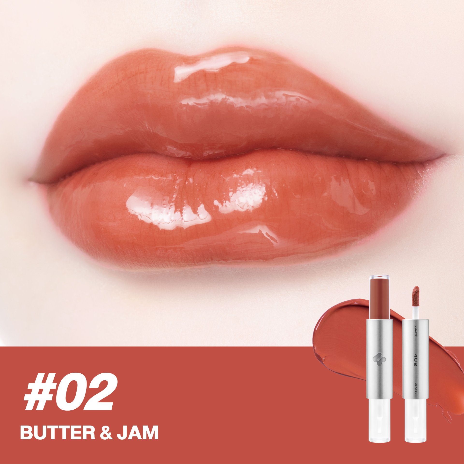 4U2 TWOGETHER MATTE AND GLOSS LIP