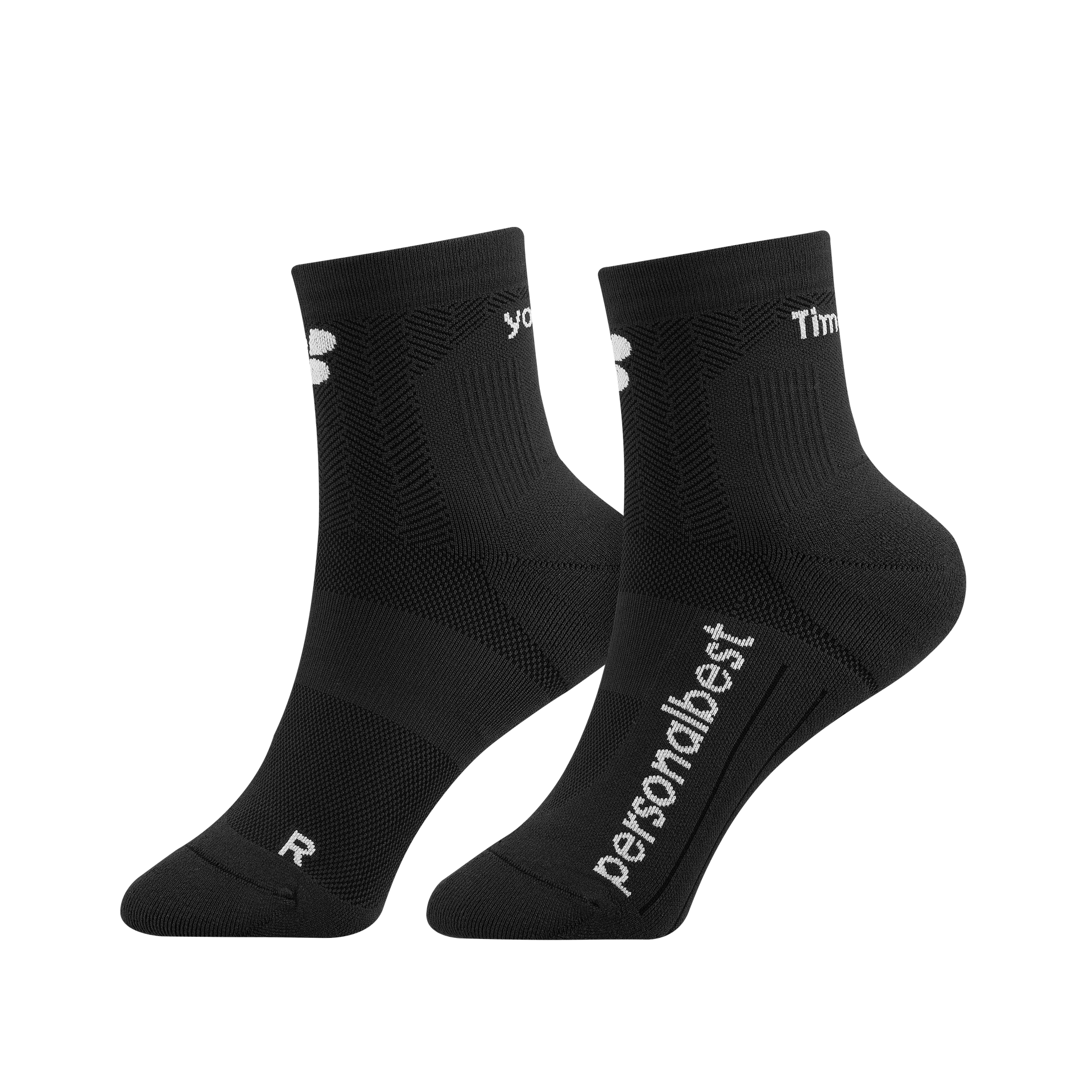 Performance Sock – Low cut black - personalbestdotrun