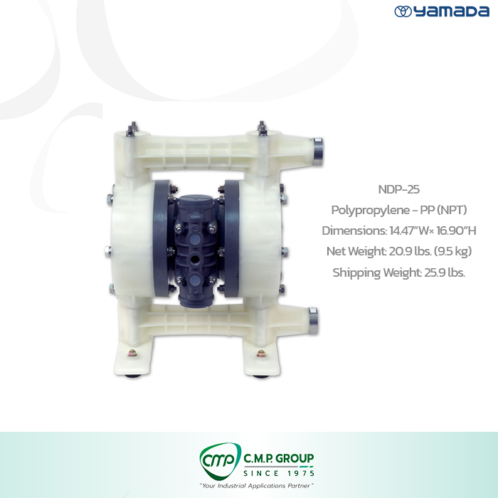 NDP-25 Series | CMP GROUP ตัวแทนจำหน่าย ปั๊มYAMADA - cmpthai