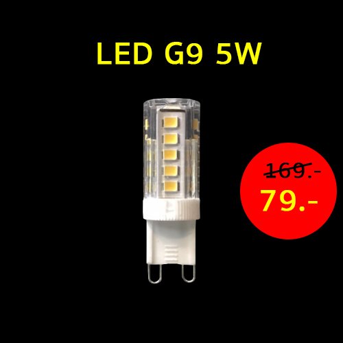 LED G9 5W - dentolighting