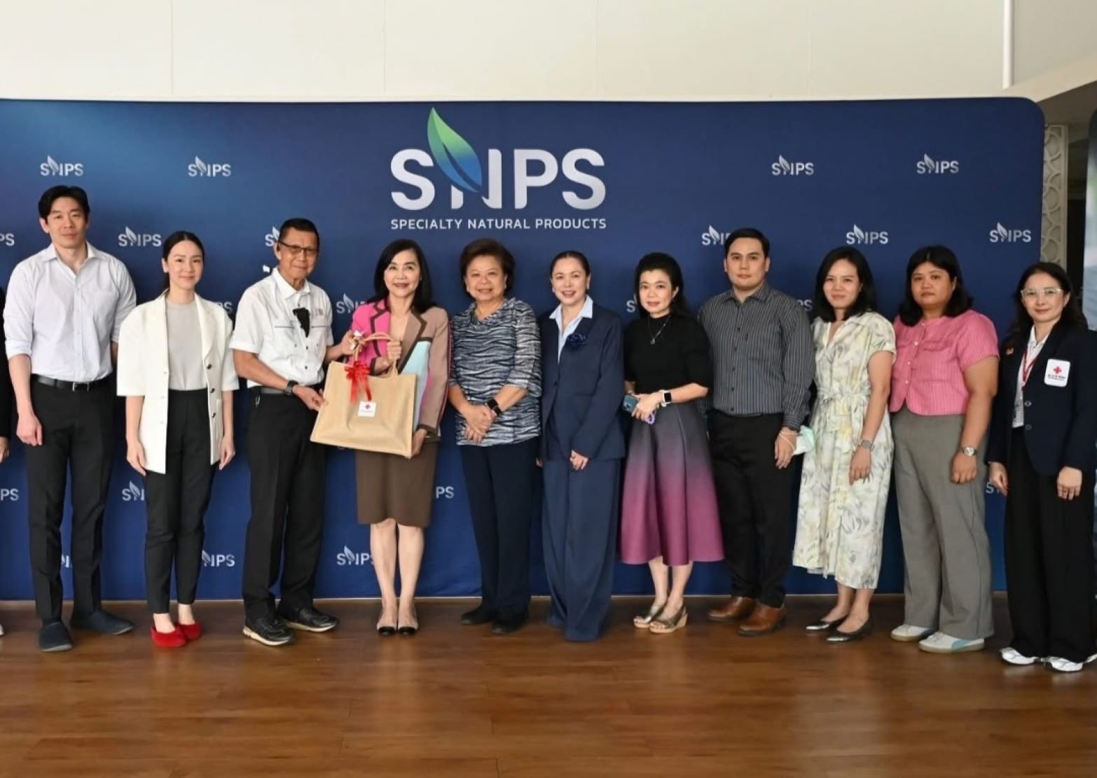 SNPS เปิดบ้านต้อนรับคณะผู้บริหารและนักวิจัยจากสภากาชาดไทย