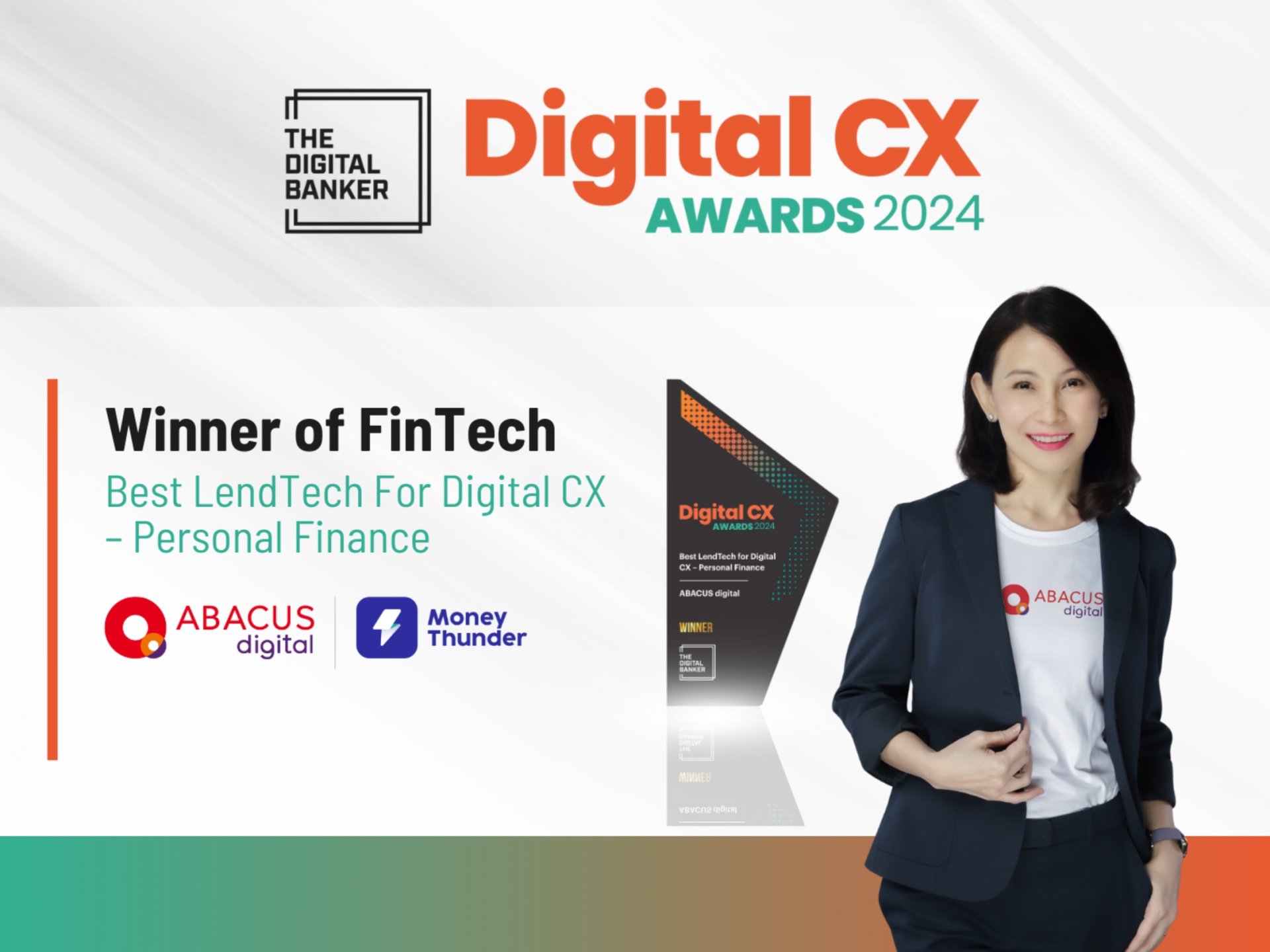 แอป Money Thunder คว้ารางวัลระดับโลก Digital CX Award 2024