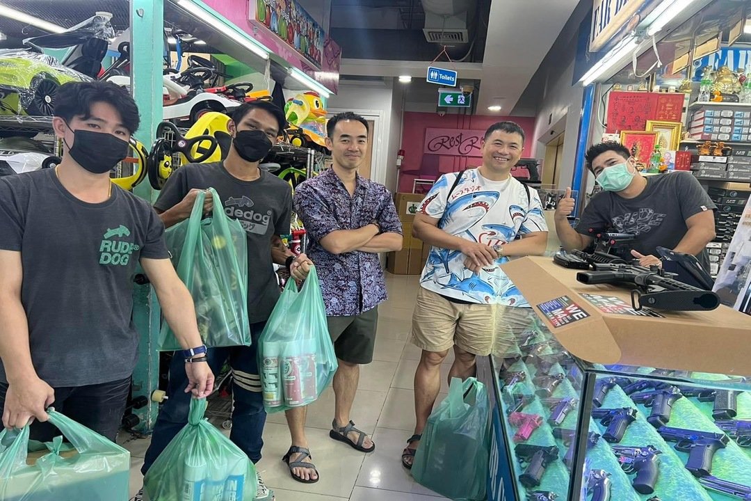 FARBBGUN Mega Plaza Sapanlek ปืนบีบีกัน ของเล่น Airsoft Guns