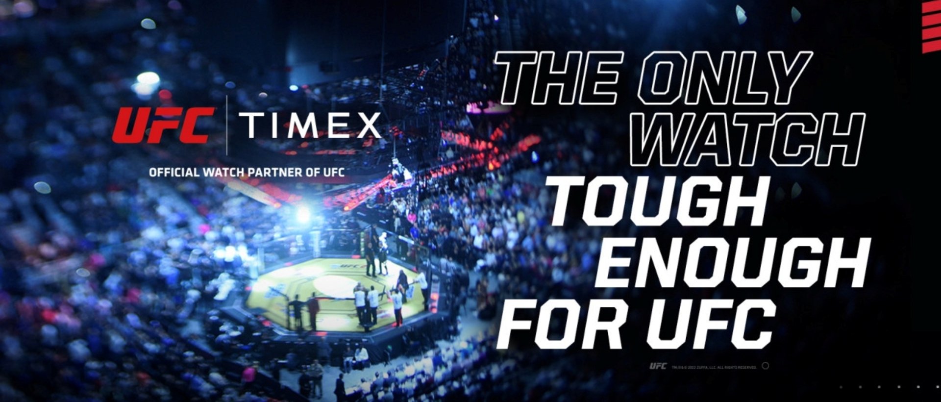 นาฬิกาข้อมือ TIMEX x UFC ของแท้มีรับประกันจาก Timedeco