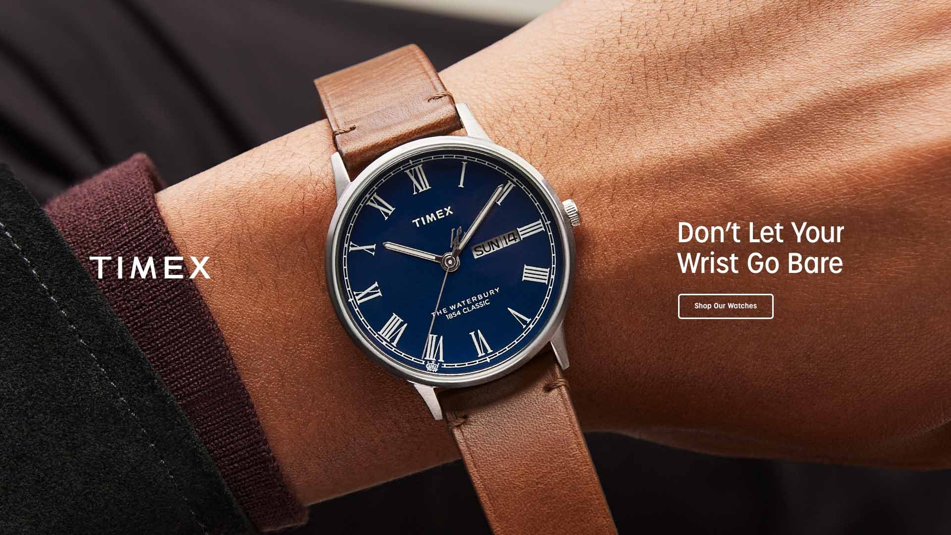 นาฬิกาข้อมือ Timex ของแท้มีรับประกันจาก Timedeco - tdccorp