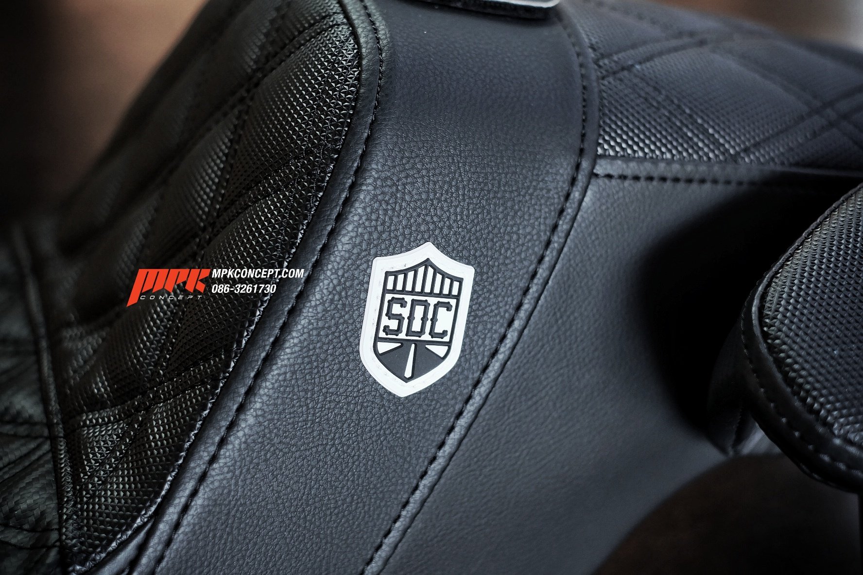 SADDLEMEN Seat-Pro Series SDC Performance with Backrest-Full Lattice ...