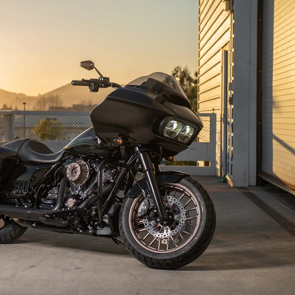 มีของพร้อมติดตั้งฟรี! ARLEN NESS Y-SPOKE FORGED WHEELS TITANIUM HARLEY ...