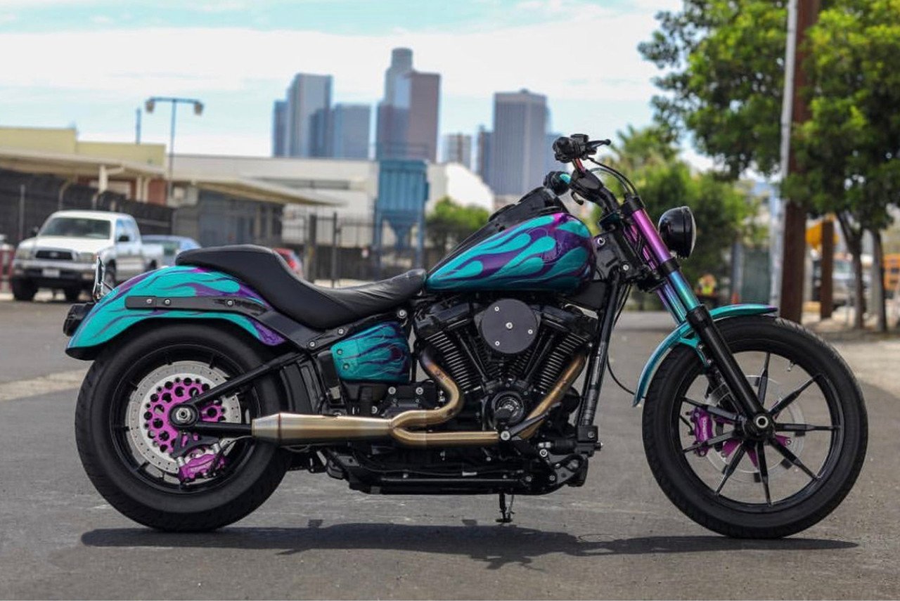 KRAUS KICKBACK RISERS 8" 1 1/8" HARLEY DAVIDSON