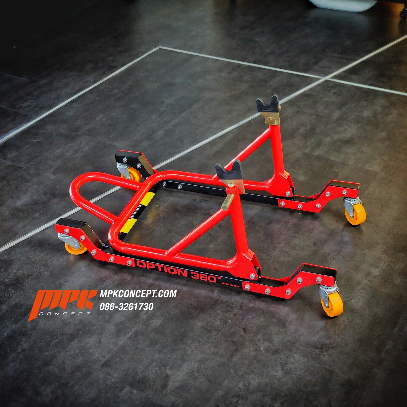 NEW! PADDOCK STAND SERVICE 360(SWINGARM) สแตนยกรถล้อหลังมอเตอร์ไซด์ ...