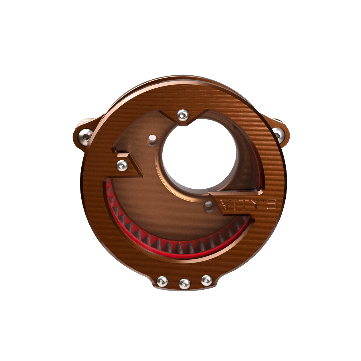 ใหม่ VITYS DESIGN MASSIVE AIR CLEANER BRONZE - MILWAUKEE 8 FOR HARLEY ...