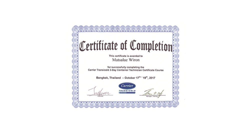 Greating Fortune Container Service (Thailand) Co.,Ltd