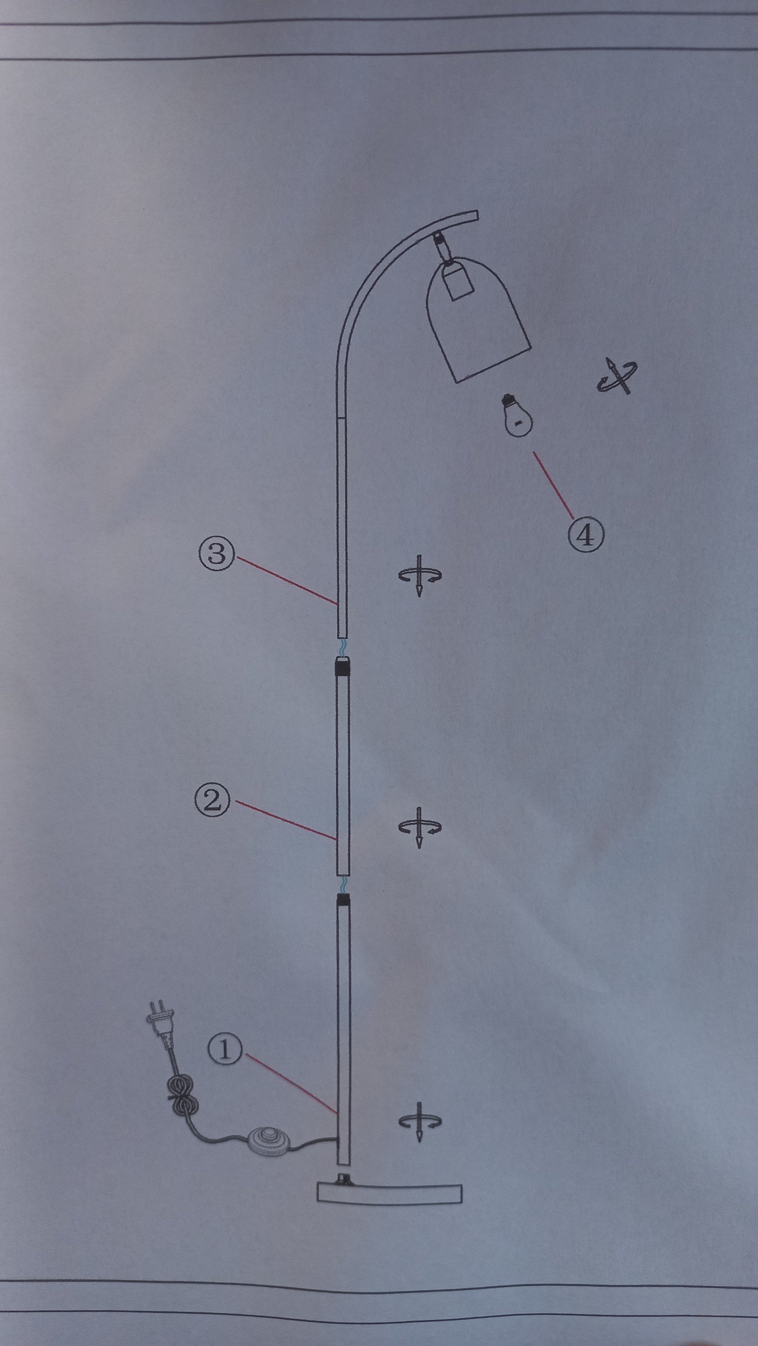 โคมไฟตั้งพื้น สไตล์ MODERN รุ่น L9080 - neolight