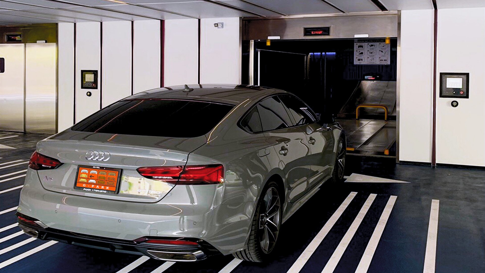 ระบบที่จอดรถอัตโนมัติทั่วไป G-Park Thailand