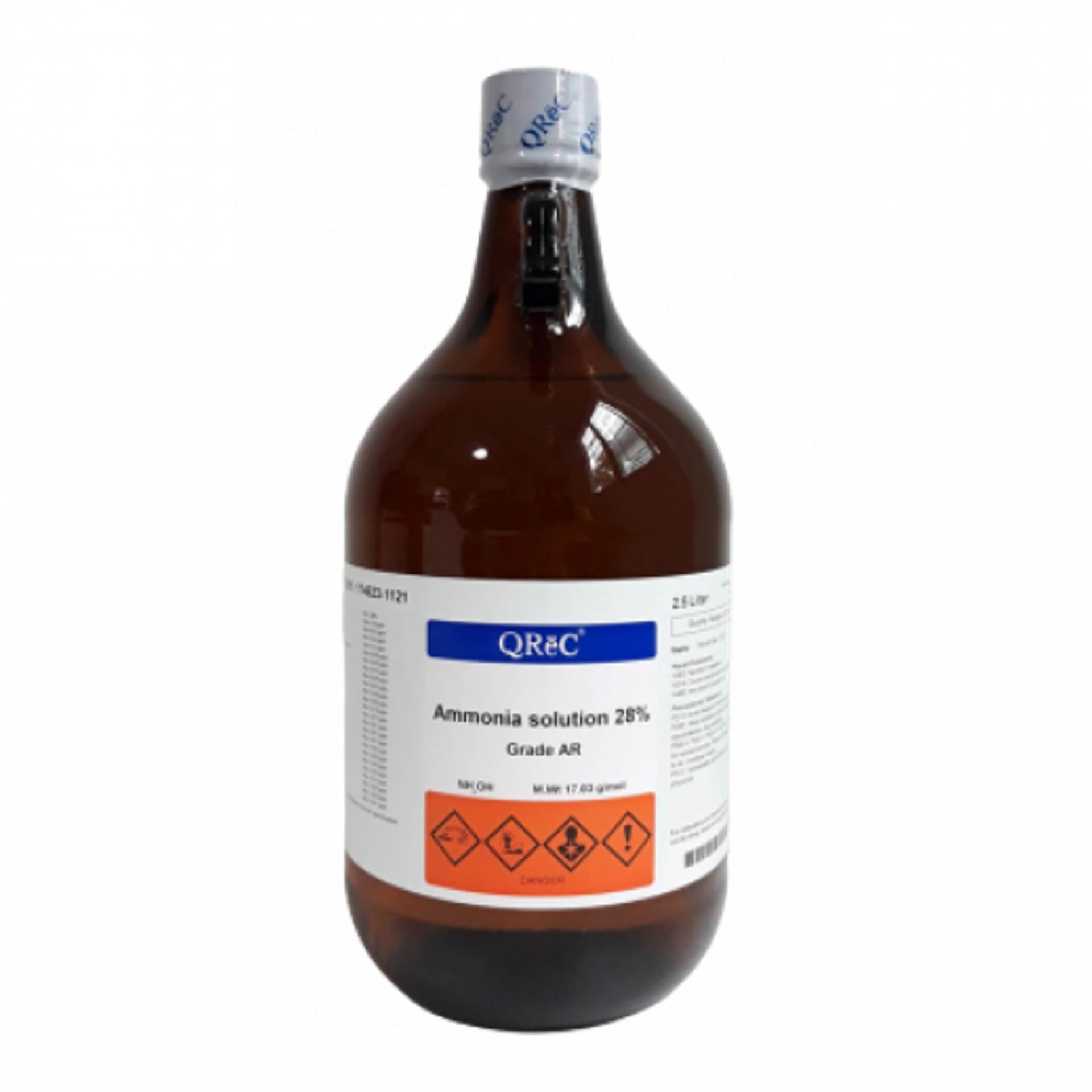 Ammonia Solution 28% AR 2.5 lt. No.A5023-1-2501, QRec - cosmos-supply