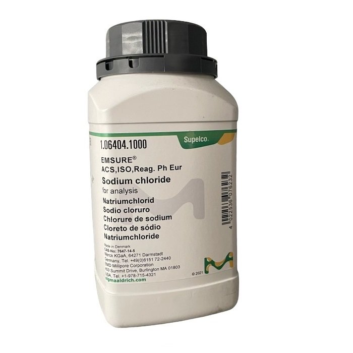 Sodium Chloride GR 1 kg. No.1.06404.1000, Merck