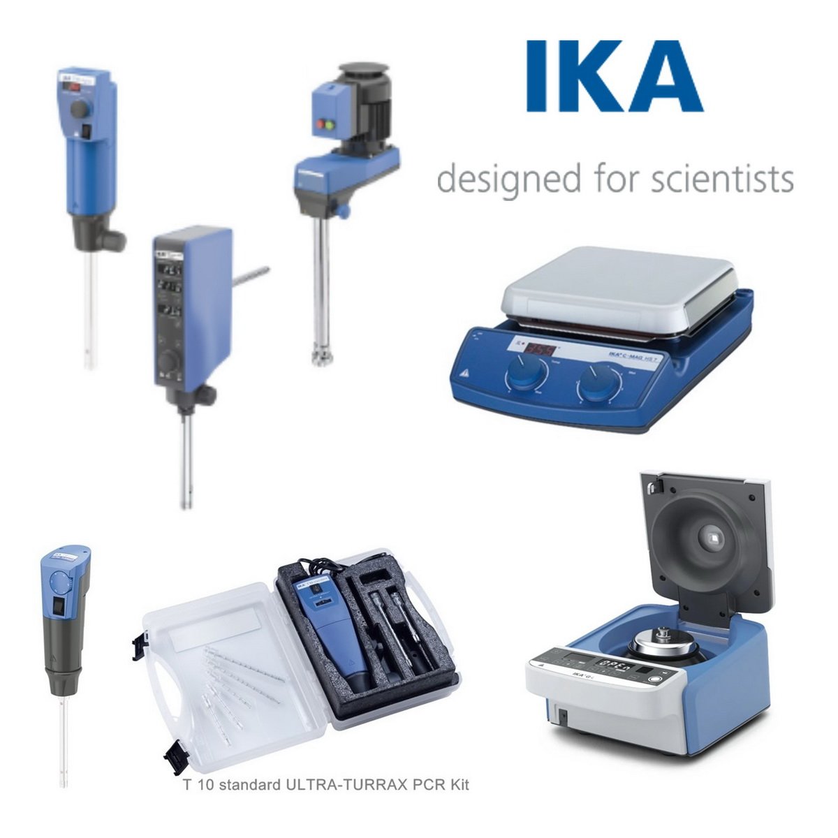 IKA OVERHEAD STIRRERS - cosmos-supply