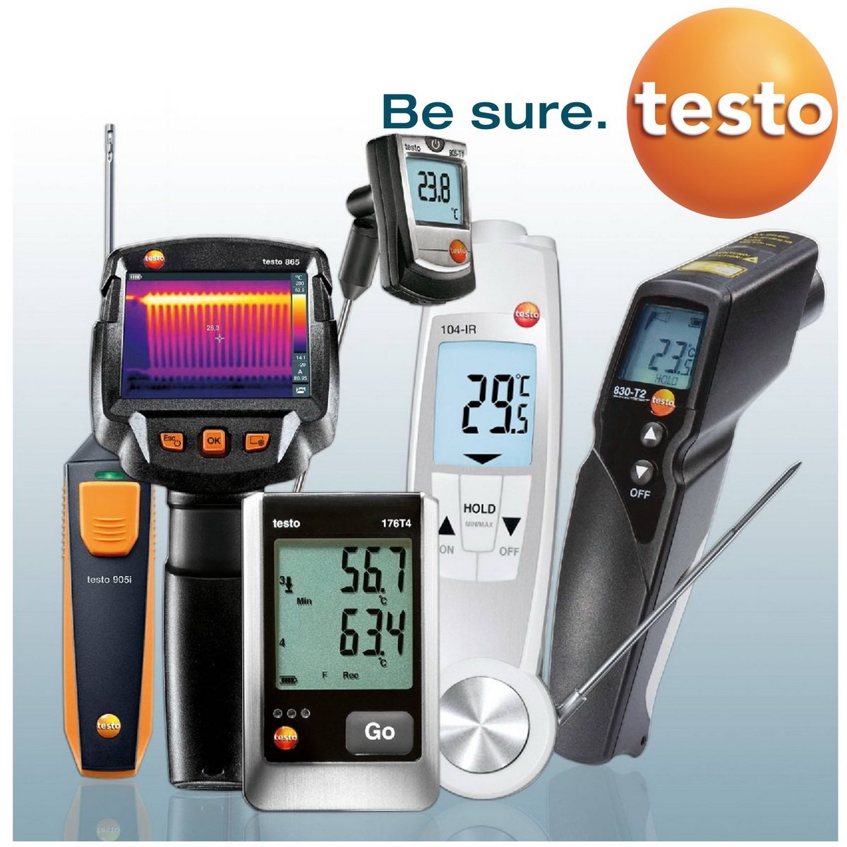 TESTO DIGITAL THERMOMETERS