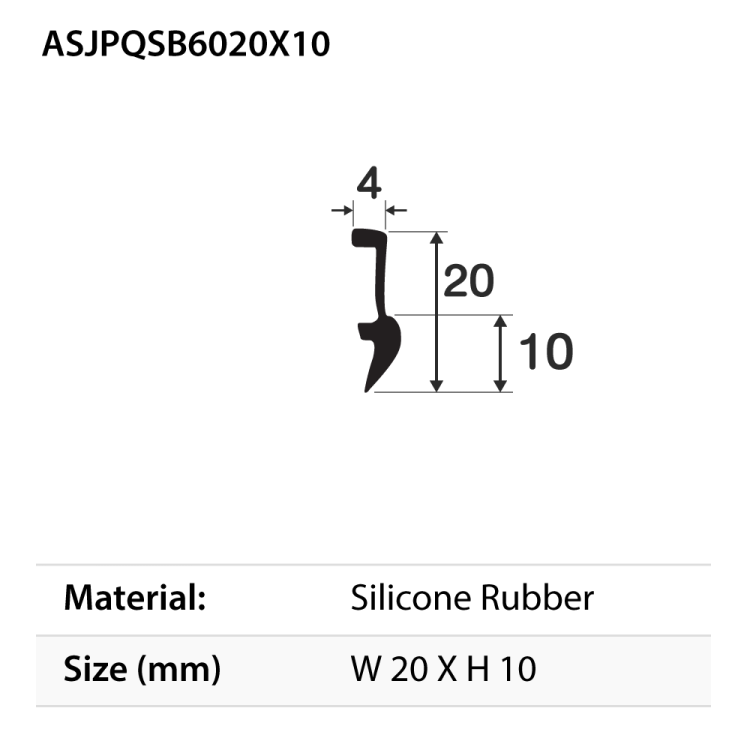 Rubber Extrusion J-Profiles