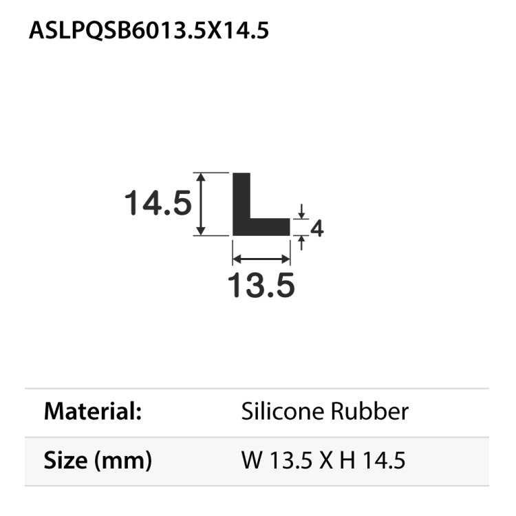 Rubber Extrusion L-Profiles - ptiglobalproducts