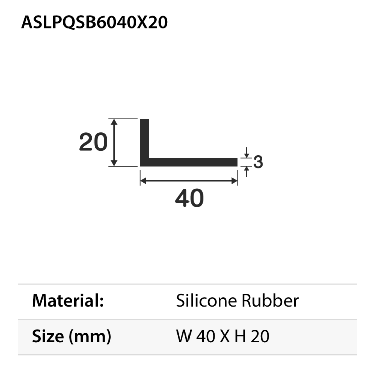 Rubber Extrusion L-Profiles - ptiglobalproducts