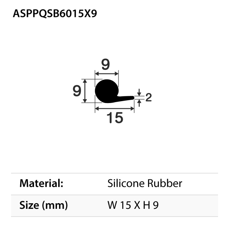 Rubber Extrusion P-Profiles