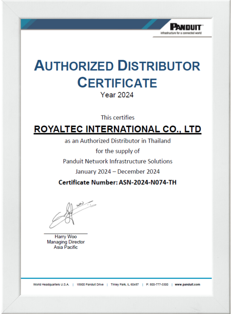 Certificates - royaltec