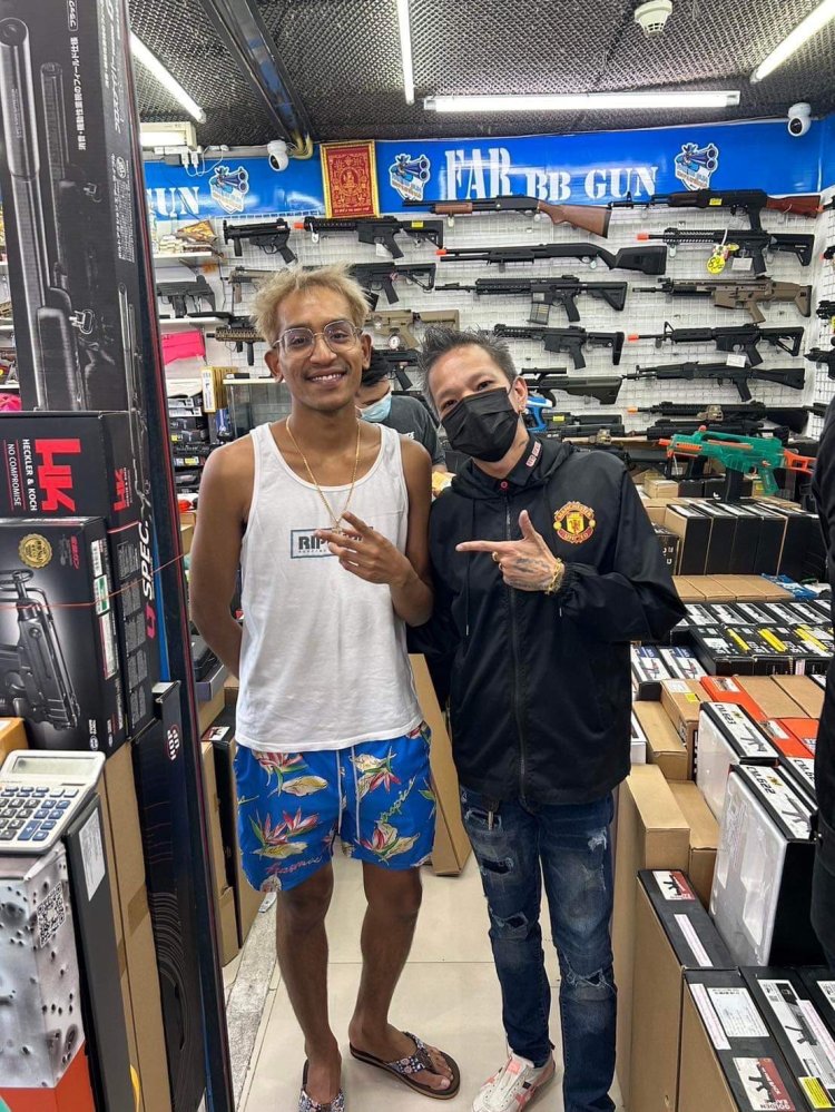 FARBBGUN Mega Plaza Sapanlek ปืนบีบีกัน ของเล่น Airsoft Guns