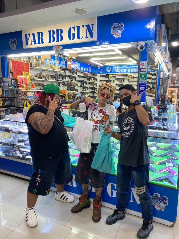 FARBBGUN Mega Plaza Sapanlek ปืนบีบีกัน ของเล่น Airsoft Guns