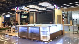 ออกแบบ 3D ร้านจำหน่ายมือถือ ร้าน TRIPLE SHOP จ.ชัยภูมิ - furstudio-design
