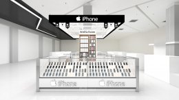 ออกแบบ ผลิต และติดตั้งร้าน : ร้าน iPhone Shop ห้างฯ โรบินสัน สกลนคร ...