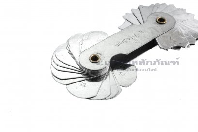 หวีวัด R เกจวัดรัศมี (Radius Gauge) R25-50 mm