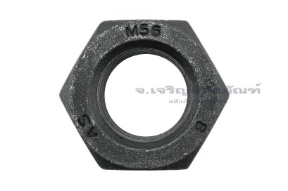 หัวน็อตดำแข็ง เกลียวมิล