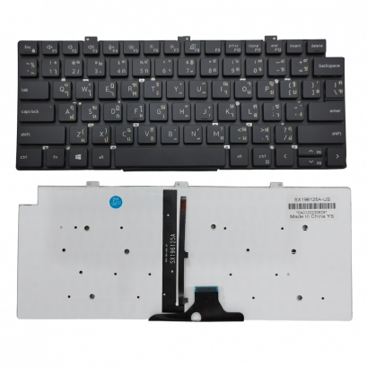 แป้นพิมพ์ คีย์บอร์ดโน๊ตบุ๊ค DELL XPS, Inspiron, Latitude, Precision ...